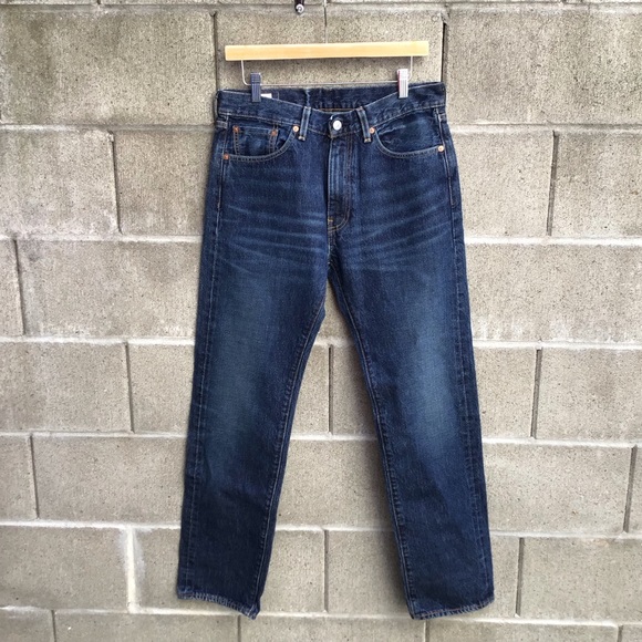 Levi's | Jeans | Levis 55 Selvedge Redline Big E Sample Blue Denim ...